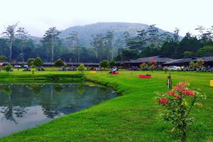 eMTe Highland Resort : Kolam Air Panas dan Kebun Strawberry